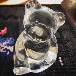 Princess House | Accents | Cute Crystal Teddy Bear Figurine By Princess ...